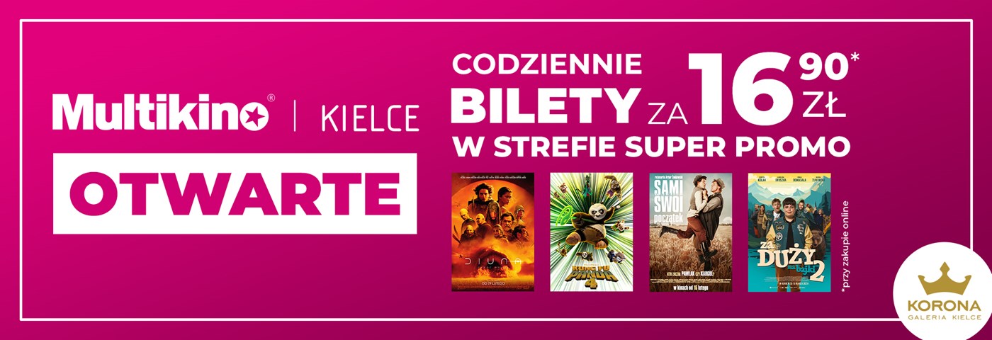 Multikino Kielce ponownie otwarte