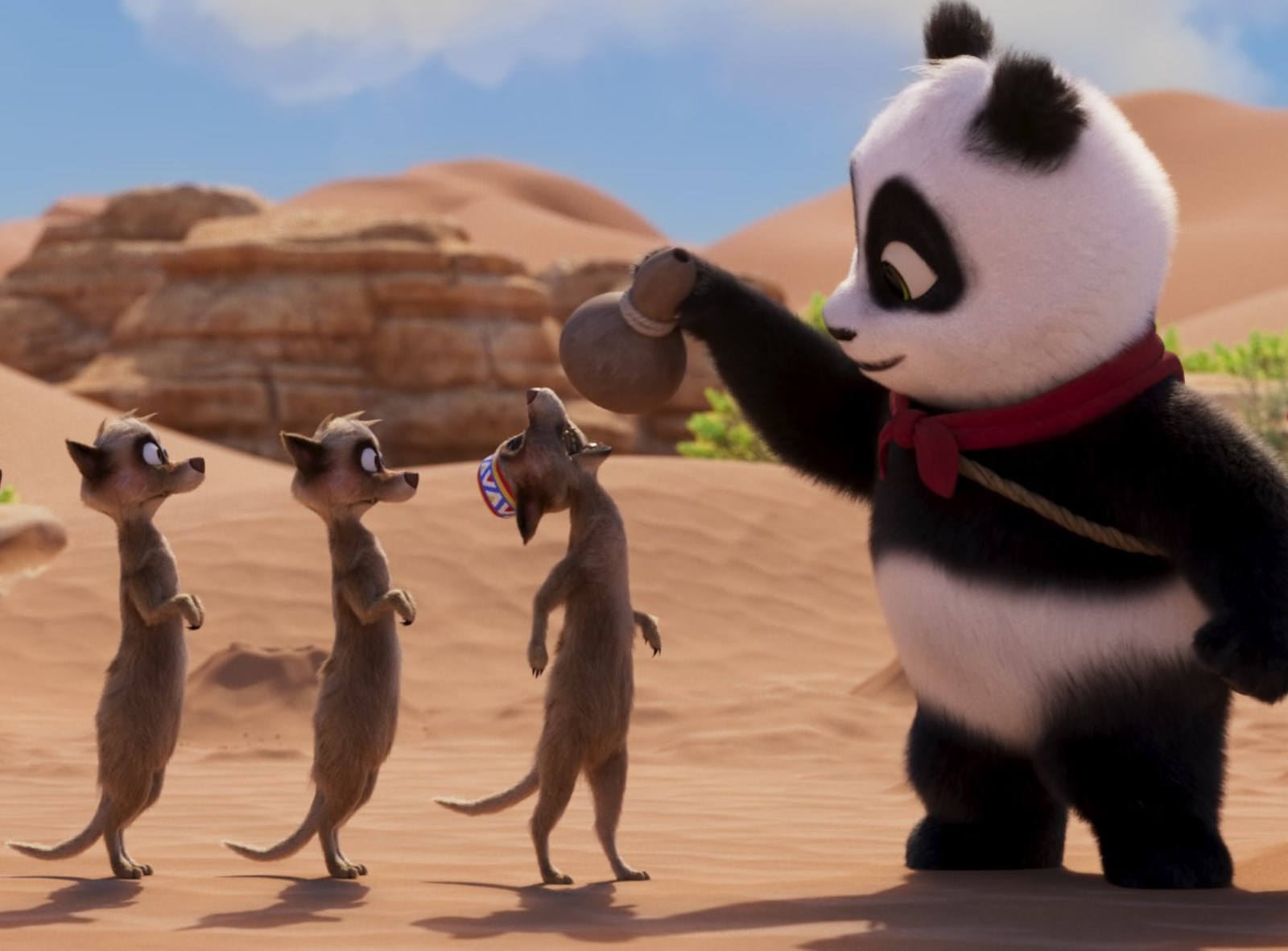 Panda i afrykanska banda | Multikino